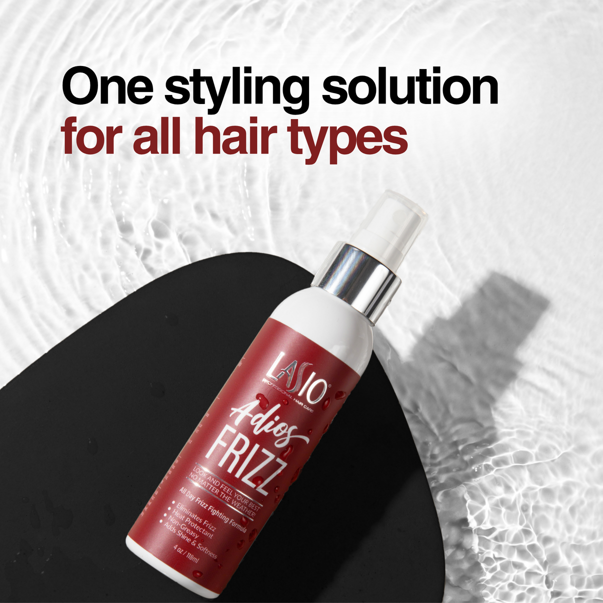 Adios Frizz | Heat Protectant Styling Spray – Lasio Professional Hair Care